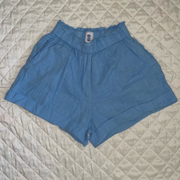 Cj Laing | Shorts | Nwot Cj Laing Linen Shorts | Poshmark